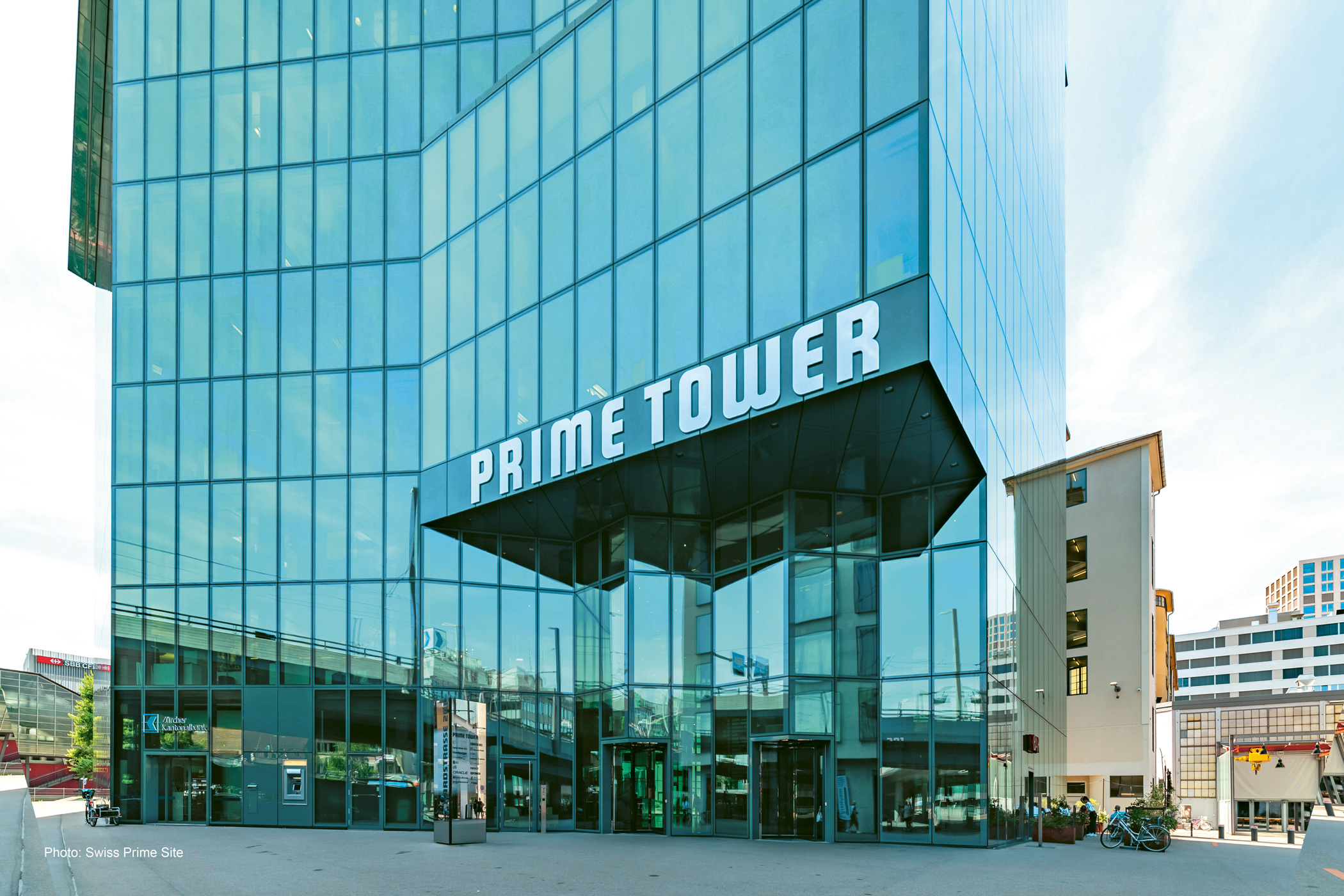 Prime Tower in Zürich is a sustainable trendsetter