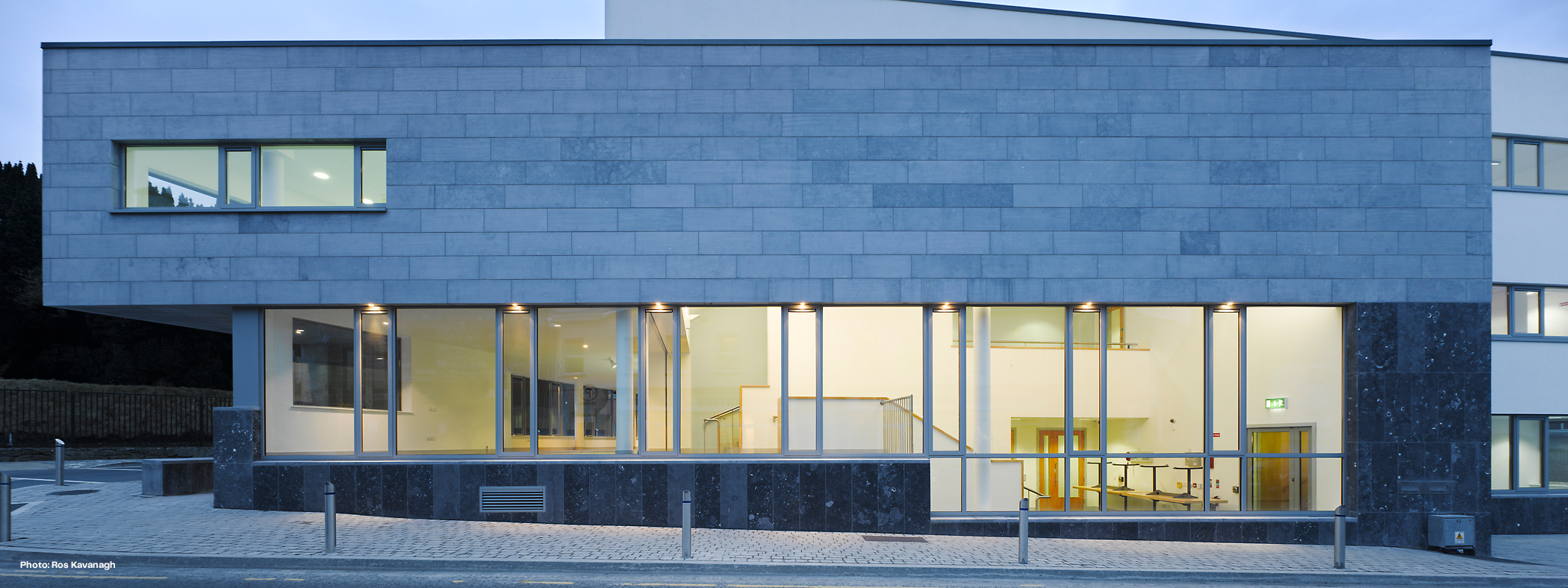 Uncompromising comfort in Tuam's library